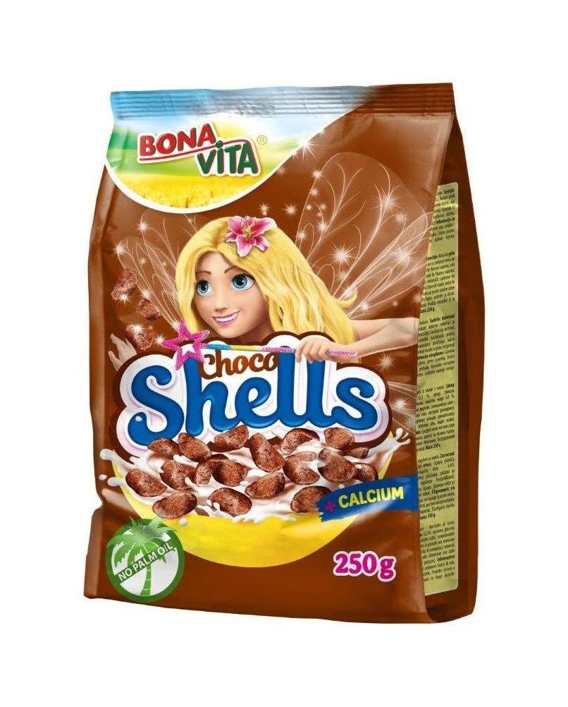 BONAVITA SLOVENSKO - Cereálie pre deti - Choco shells mušličky 250g ...