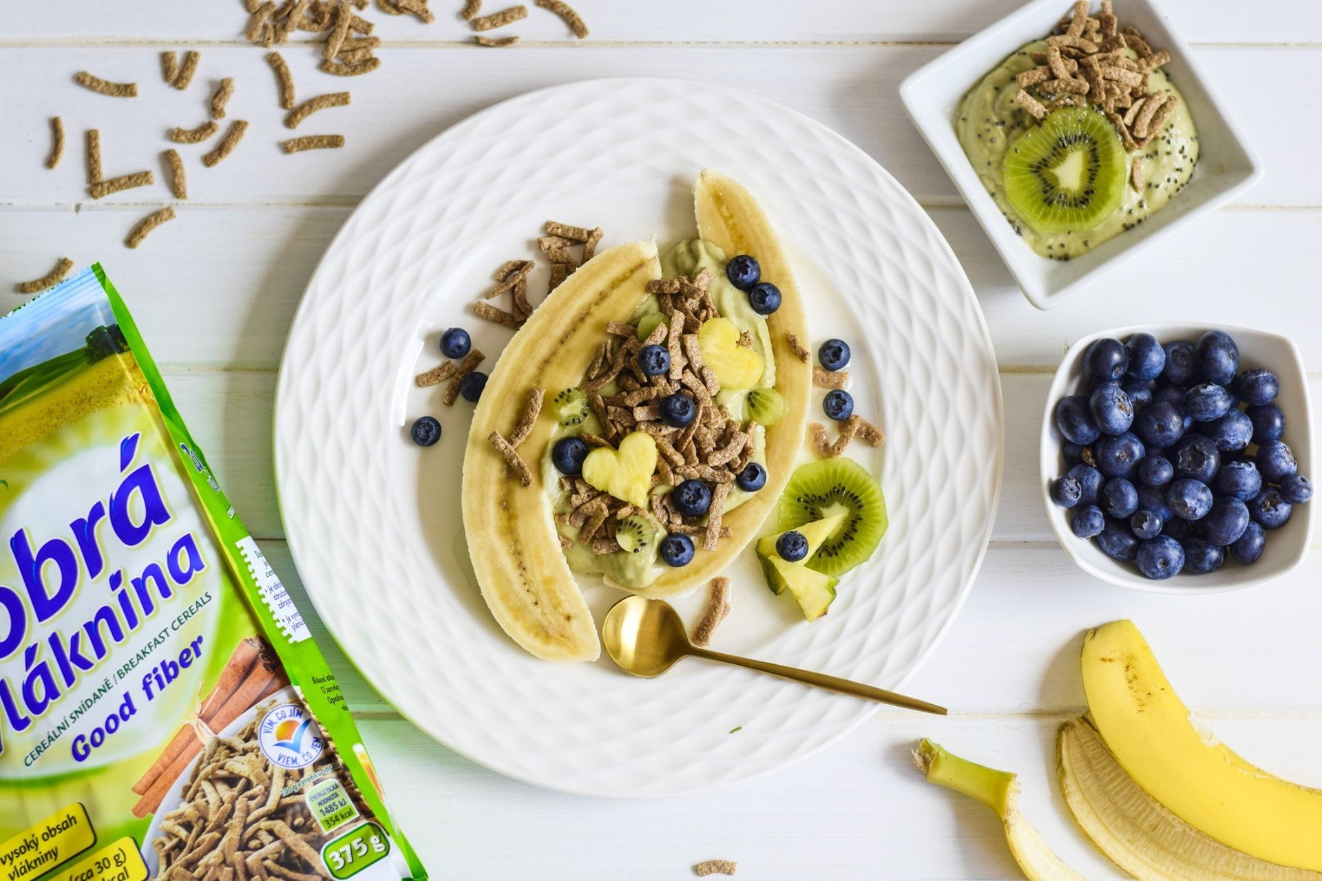 BONAVITA SLOVENSKO - Cereálie pre dospelých - Dobrá vláknina 375g cena za 1 kartón (7 kusov)