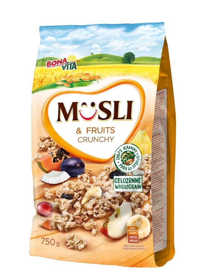 MÜSLI PRE CELÚ RODINU - BONAVITA SLOVENSKO